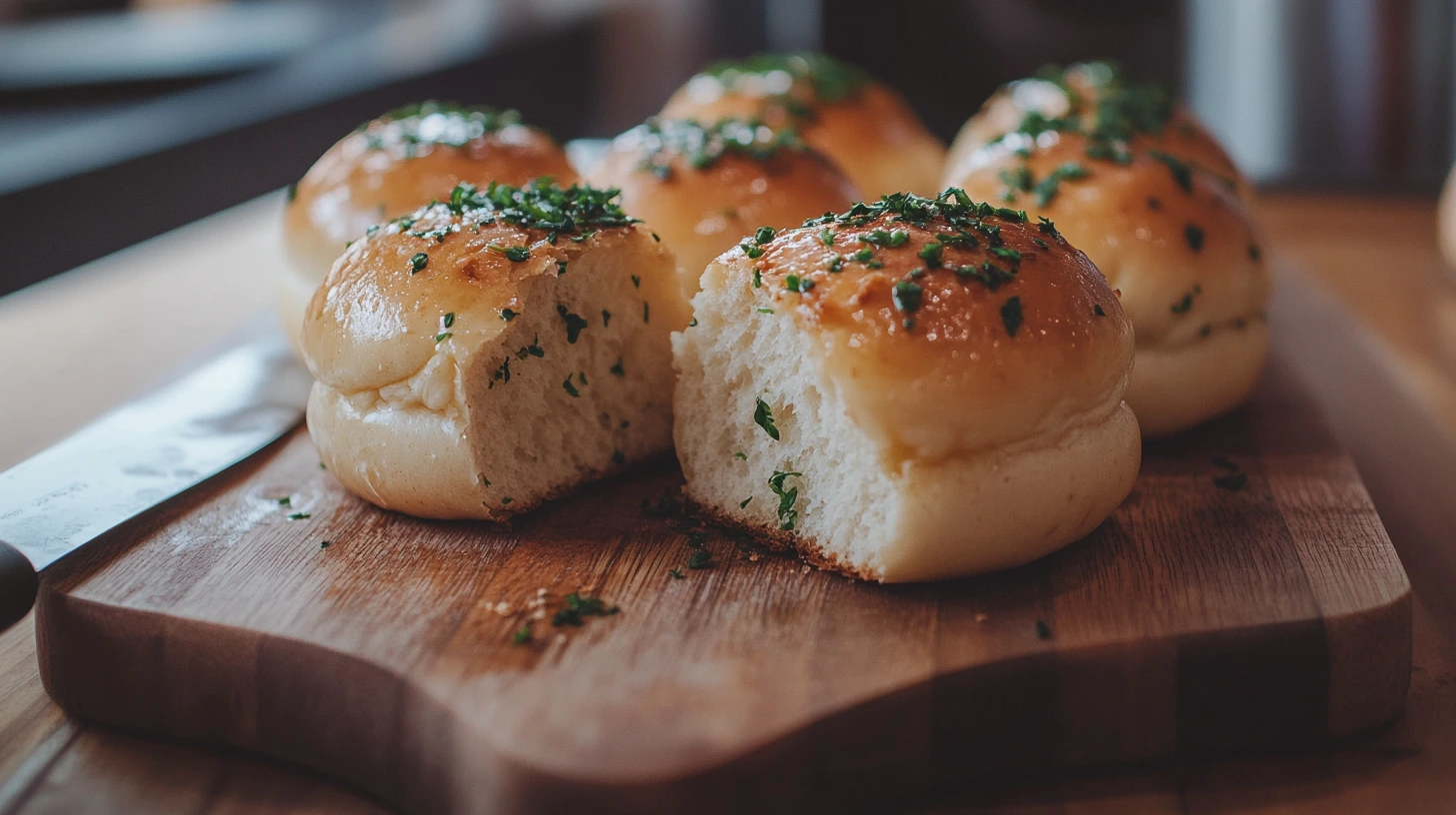 Garlic Butter Bun Recipe – Soft, Buttery & Irresistible